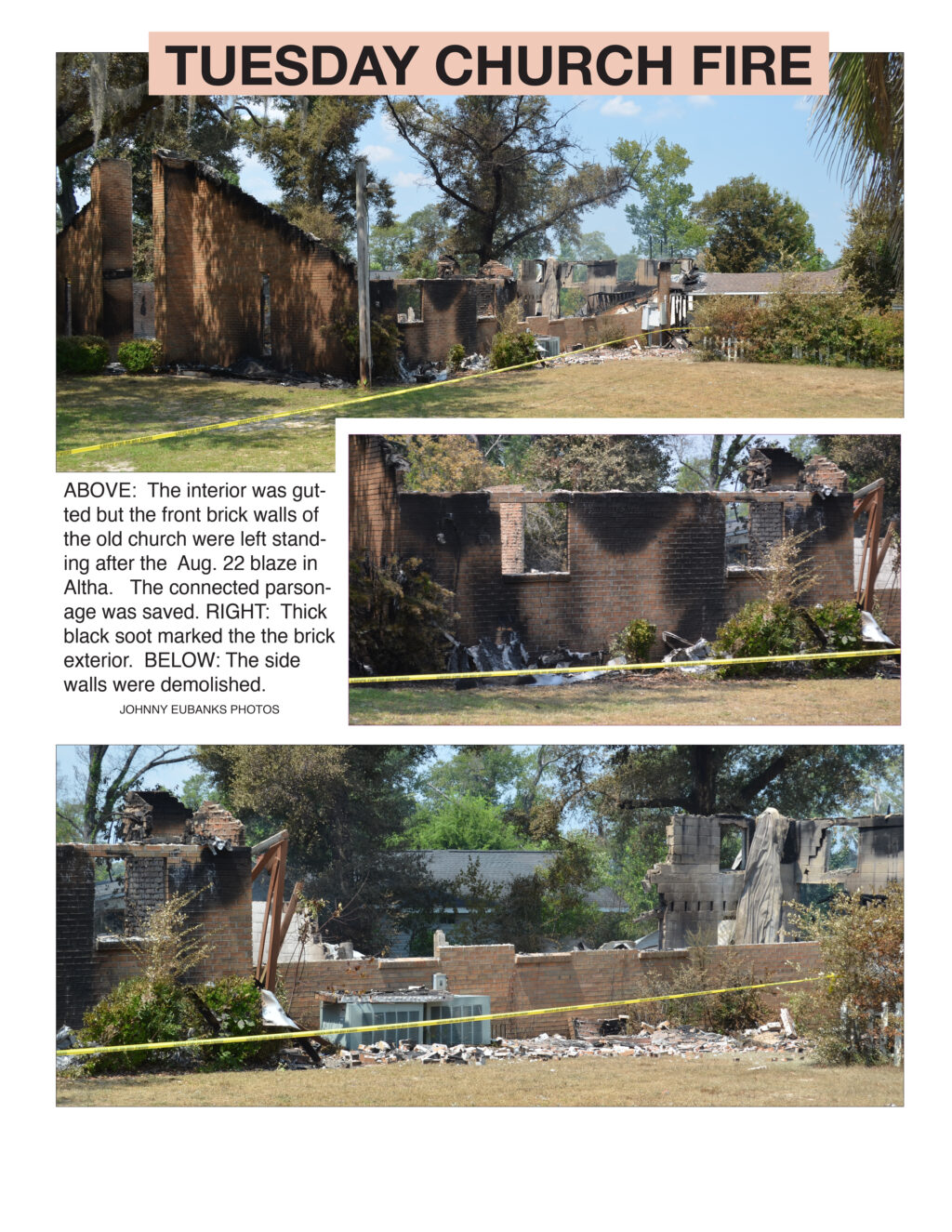 CHURCH BURNS